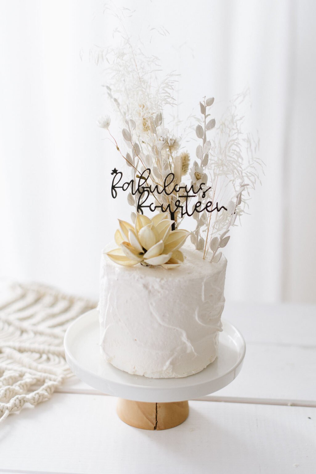 Caketopper 'fabulous fourteen' - Fräulein K. Sagt Ja Partyshop