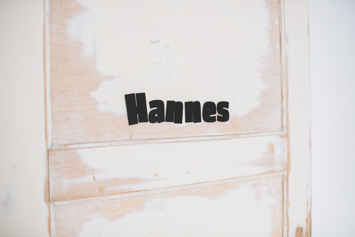 Buchstabe für Schriftzug 'Hannes' - Fräulein K. Sagt Ja Partyshop