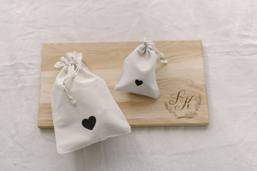 Großes Servierbrett Eiche 'Monogram' - Fräulein K. Sagt Ja