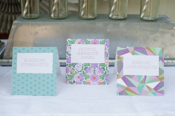 DIY: Die Iced Tea Bar erfrischt Hochzeitsgäste! - Fräulein K. Sagt Ja ...