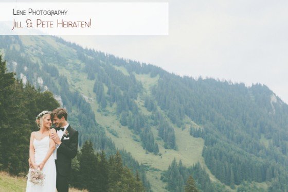 Blumen, Wiesen, die Berge und ein super süßes Paar von Lene Photography ...