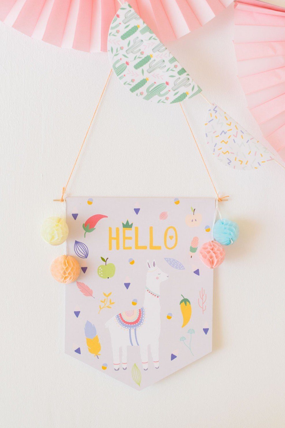 Lama Party Dekoration für den Kinder- und Teenagergeburtstag - Fräulein ...